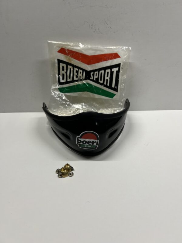 Boeri helmet mouth guard with connection bolts – Oldskoolbikeparts